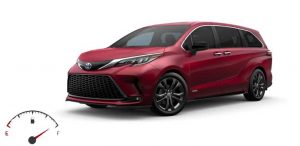 Toyota Sienna MPG fuel economy, hybrid gas mileage - 2021 Toyota Sienna ...